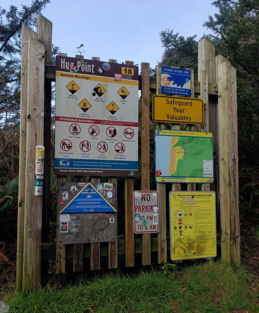 Oswald West and Hug Point - Exploring with Alice